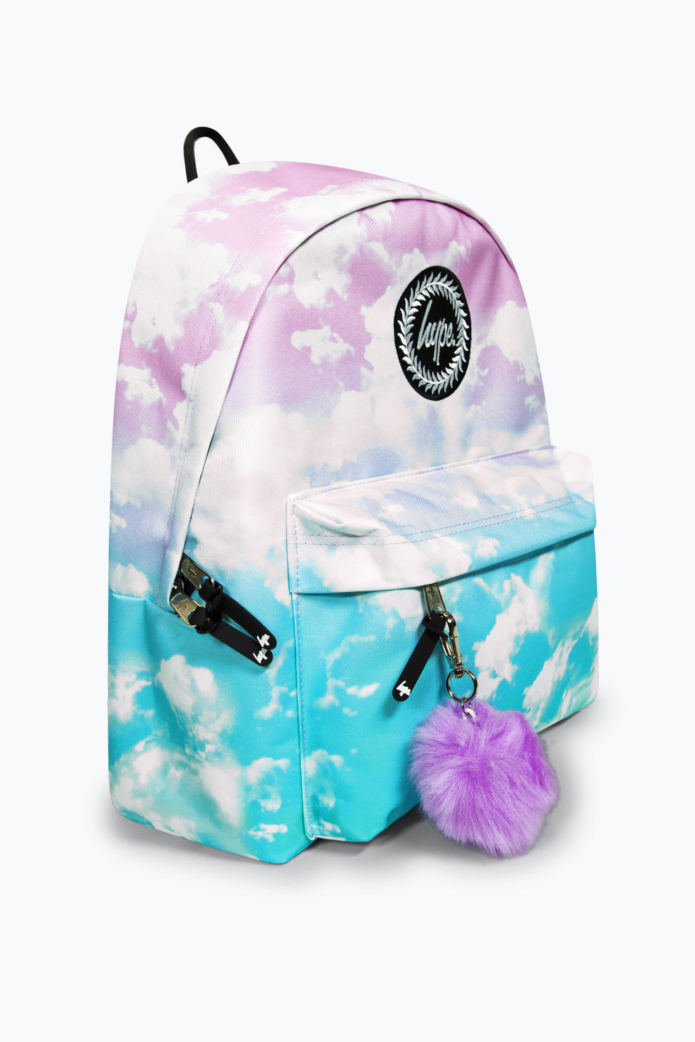 Iconic Pink/Blue Cloud Fade Girls School Backpack | Hype.