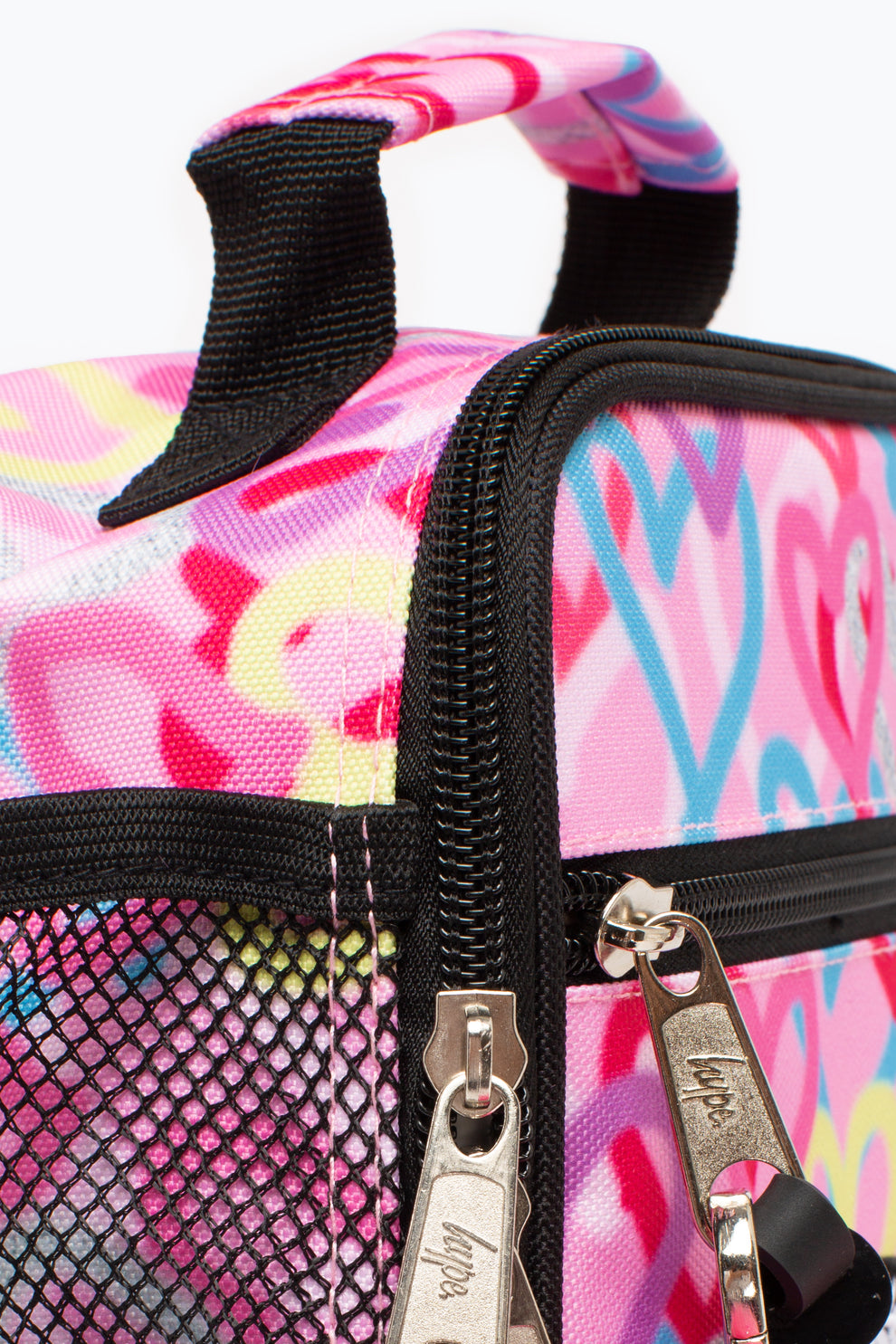 Hype Graffiti Hearts Pink Lunch Box | Hype.